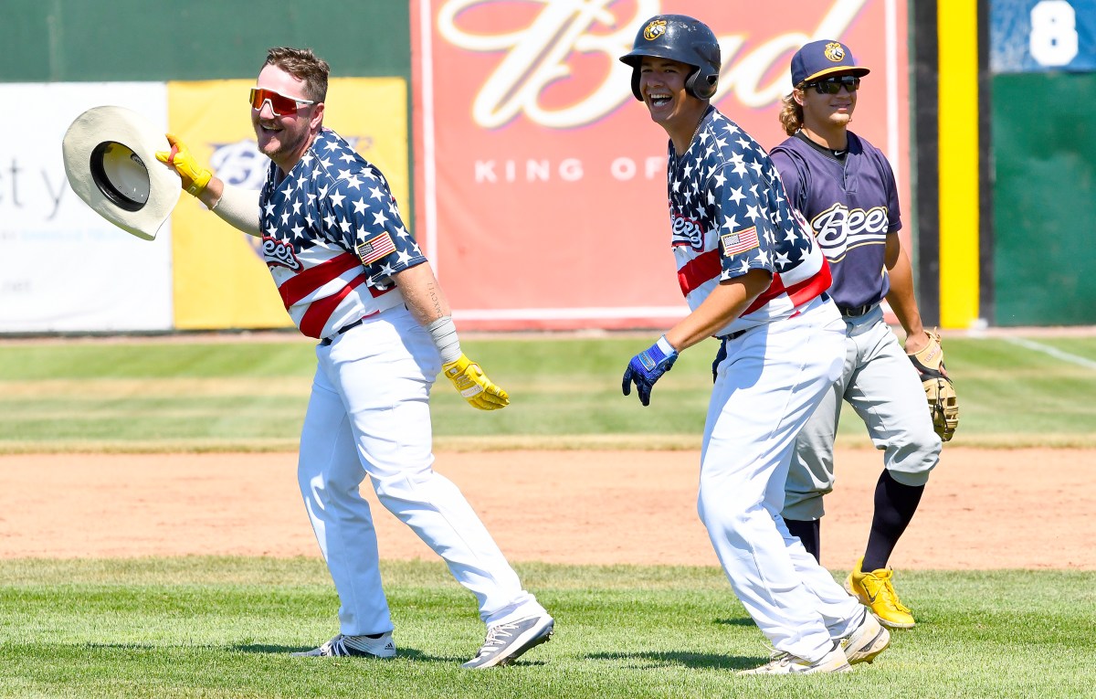 Bees Have Fun With Improvised Event – Baseball at The Hive